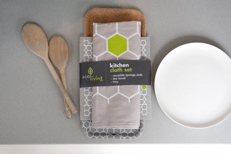 Kitchen Cloth - 2 Pack - ecoLiving.co.uk