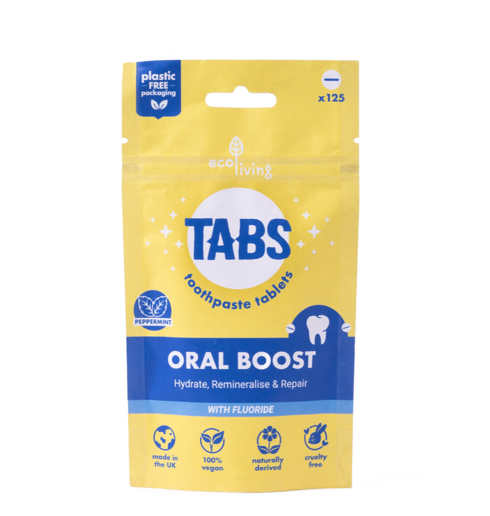 Oral Boost Toothpaste TABS - ecoLiving.co.uk
