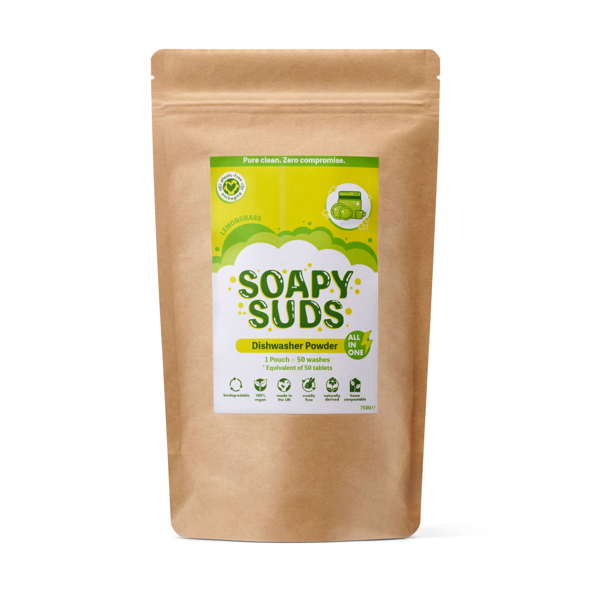 Soapy Suds Dishwasher Powder - UK - ecoLiving.co.uk