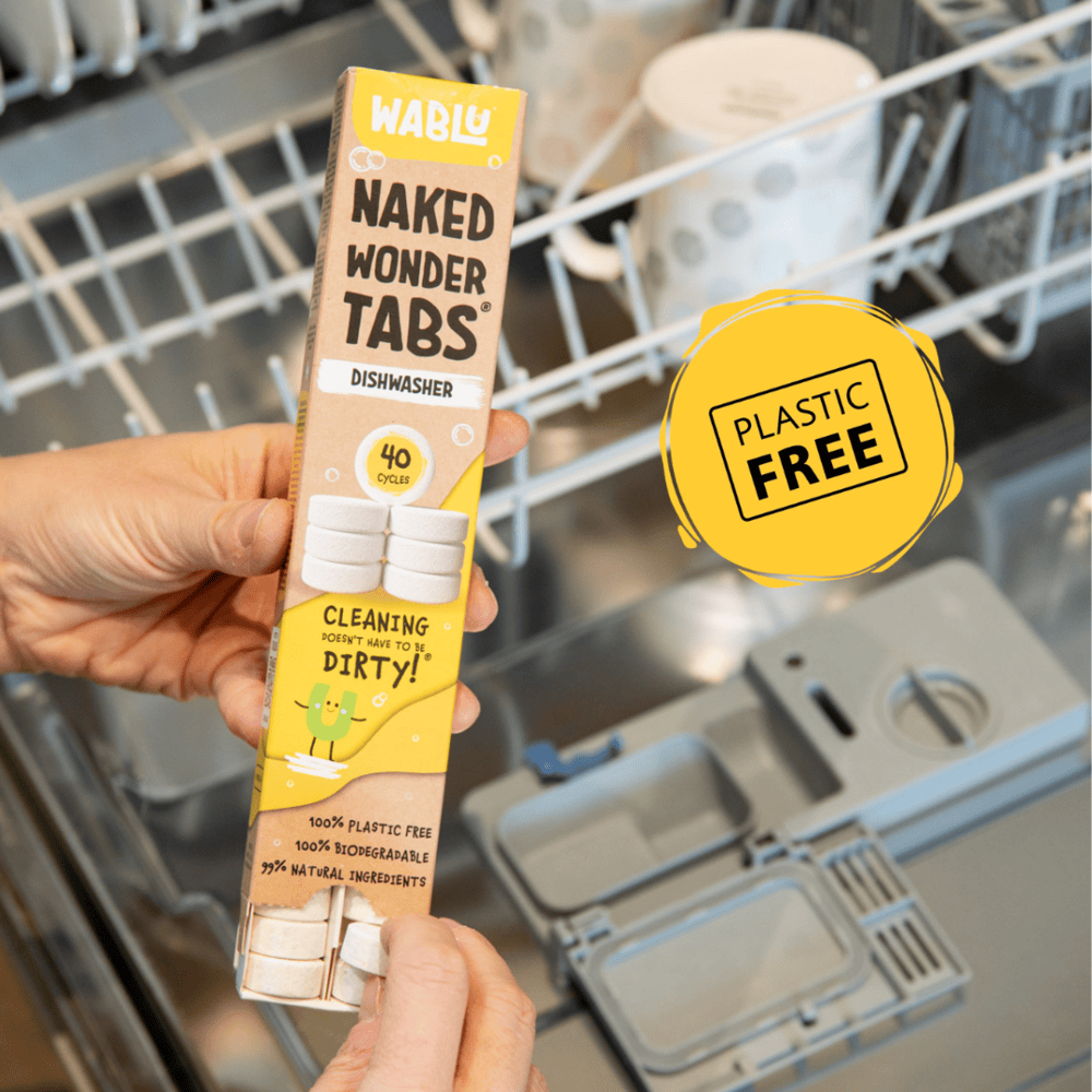 Wablu - Naked Wonder Tabs Dishwasher 40 tabs - ecoLiving.co.uk