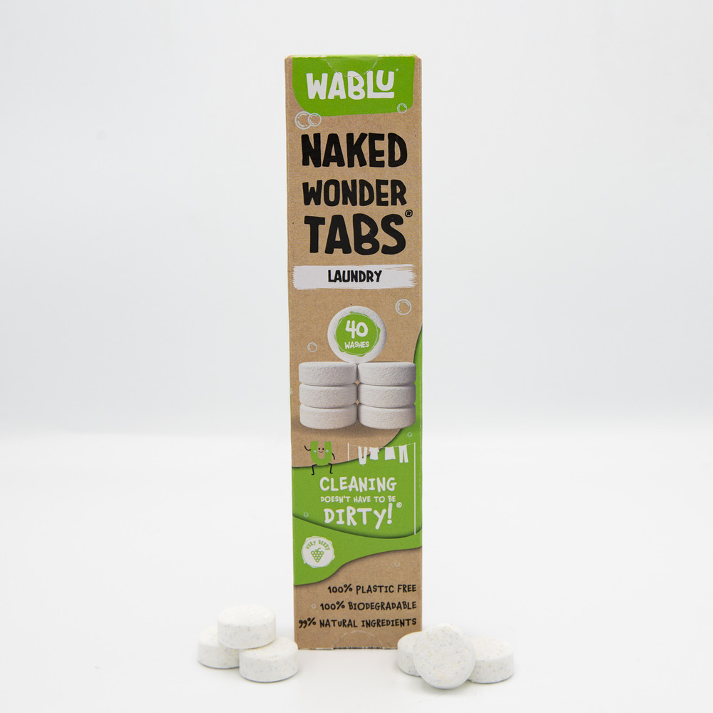 WABLU Naked Wonder Tabs Laundry 40 tabs - ecoLiving.co.uk