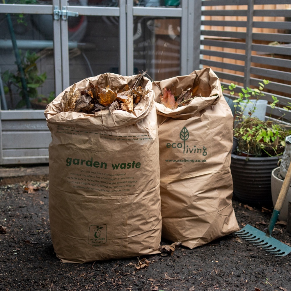 Compostable Garden Waste Bags - ecoLiving.co.uk