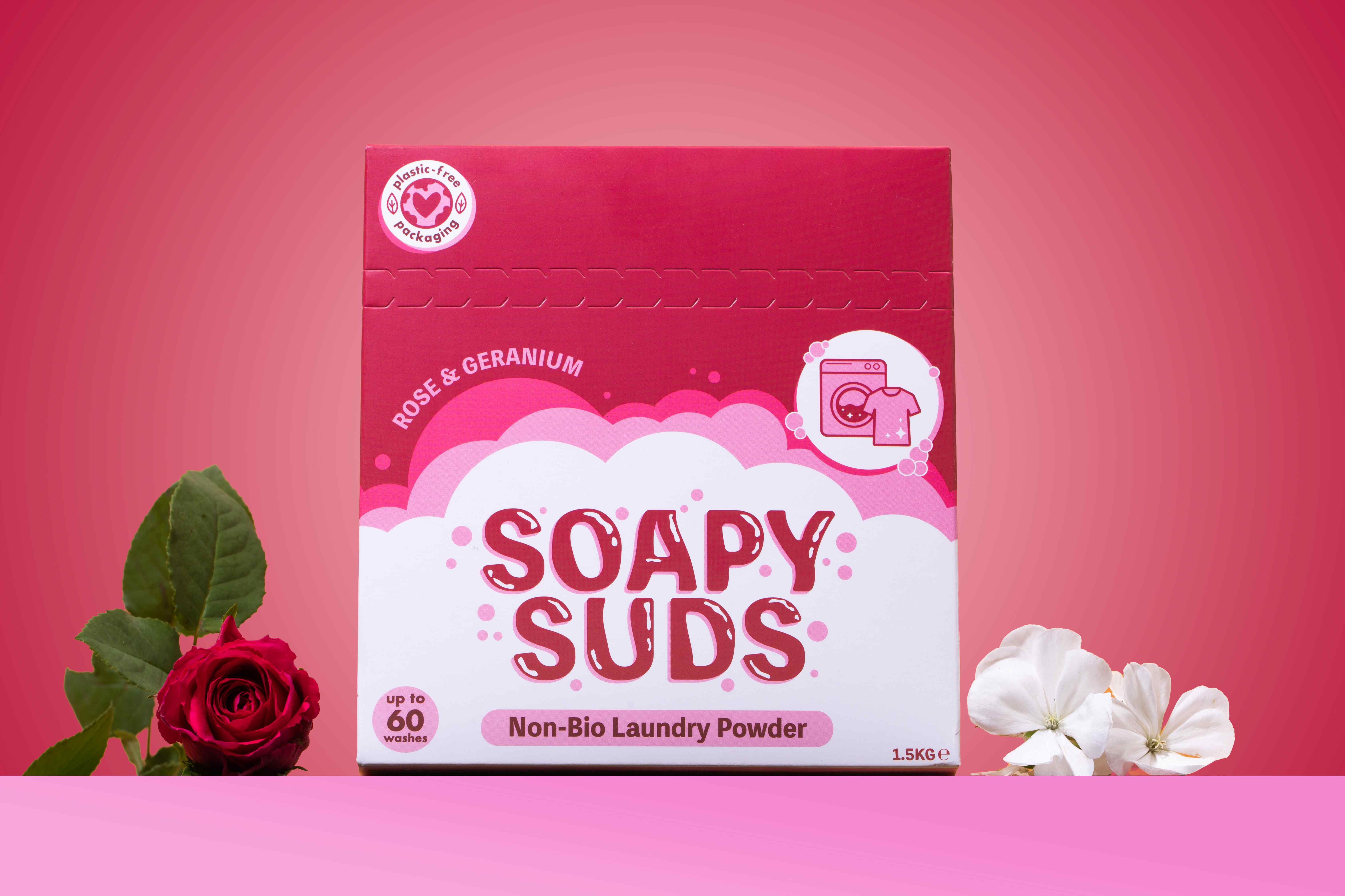 Soapy Suds Non-Bio Laundry Powder 1.5kg - ecoLiving.co.uk